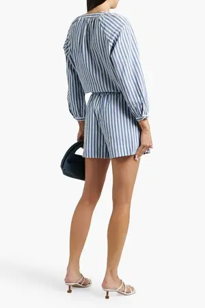 Veronica Beard Judith Striped Top