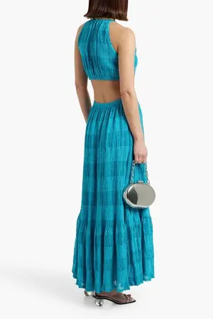 Simkhai Cutout Cotton-blend Maxi Dress
