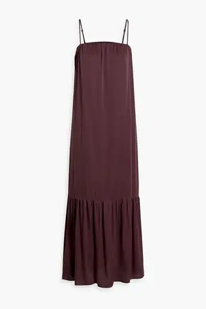 Simkhai Matteau Cutout Satin Maxi Dress