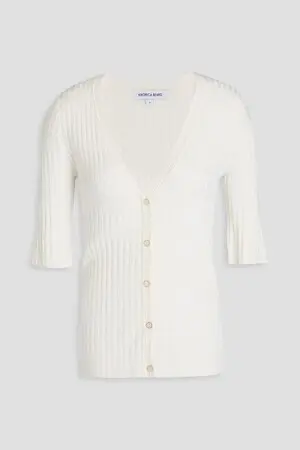 Veronica Beard Calliope Ribbed-knit Top