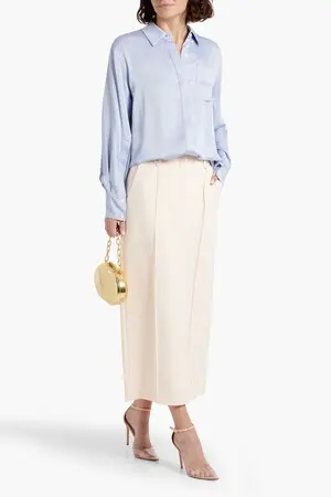 Simkhai Odell Twill Maxi Skirt