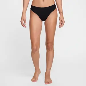 Nike Leak Protection: Period Thong Underwear - Black