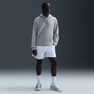 Nike Club Pullover Fleece Hoodie - Grey