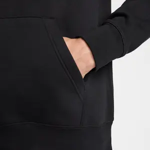 Nike Club Pullover Fleece Hoodie - Black
