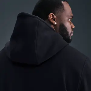 Nike Club Pullover Fleece Hoodie - Black