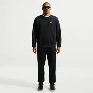 Nike Club Fleece Crew - Black