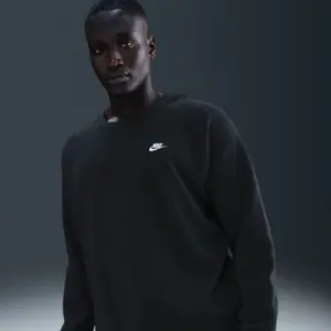 Nike Club Fleece Crew - Black