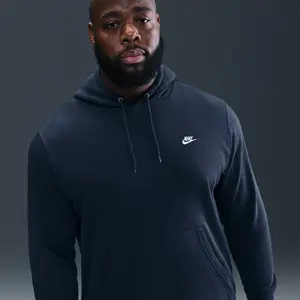 Nike Club Pullover Fleece Hoodie - Blue