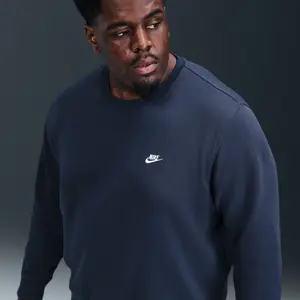 Nike Club Fleece Crew - Blue
