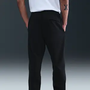 Nike Club Cuffed Brushed Fleece Pants - Black