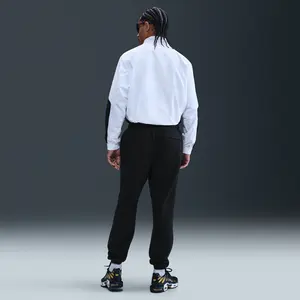 Nike Club Cuffed Brushed Fleece Pants - Black