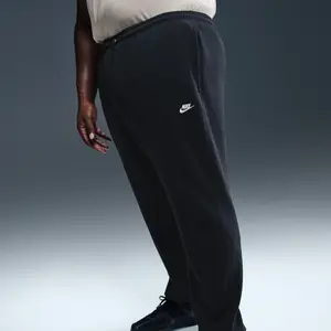 Nike Club Cuffed Brushed Fleece Pants - Black