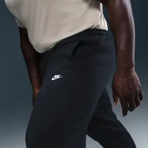 Nike Club Cuffed Brushed Fleece Pants - Black