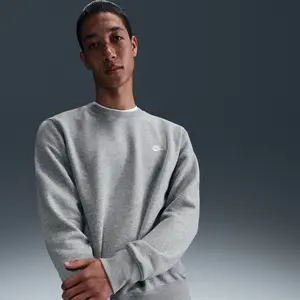 Nike Club Fleece Crew - Grey