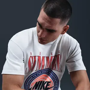 Nike Max90 Basketball T-shirt - Grey