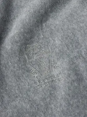 Brunello Cucinelli Cotton-chenille Bathrobe - Gray