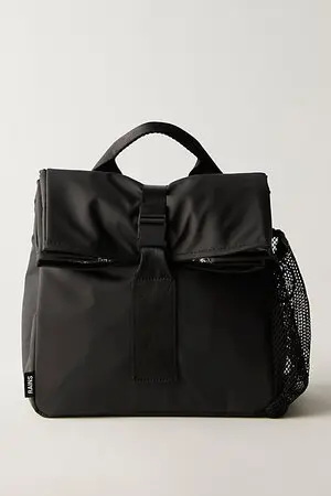 Rains Large Lunch Bag - Black