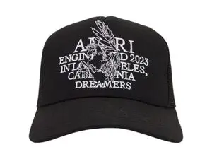 Amiri Pegasus Trucker Hat - Black