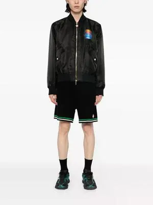 Casablanca Gradient Bomber Jacket - Black