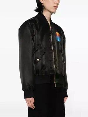 Casablanca Gradient Bomber Jacket - Black