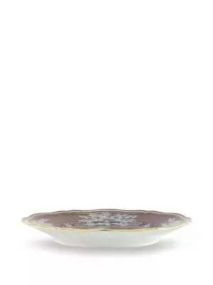 GINORI 1735 Oriente Decorative Porcelain Plate - Brown