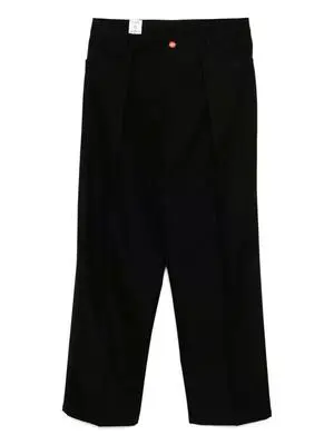 Casablanca Pleated Trousers - Black