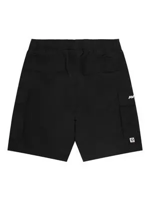 AAPE BY *A BATHING APE Logo-print Cargo Shorts - Black