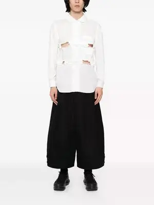 BLACK COMME DES GARÇONS Ruffle Shirt