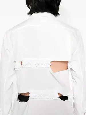 BLACK COMME DES GARÇONS Ruffle Shirt