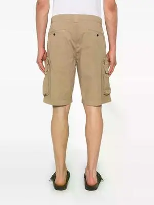 C.P. COMPANY Lens-detail Cargo Shorts - Neutrals