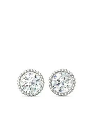 VEYNOU 14kt White Gold Diamond Stud Earrings - Silver