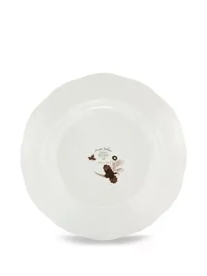 GINORI 1735 Oriente Floral-patterned Plate - Brown