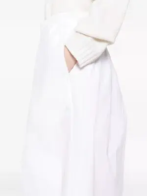 JIL SANDER Cotton Poplin Skirt