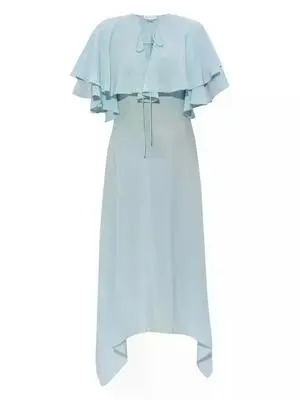 Stella McCartney Layered Semi-sheer Midi Dress