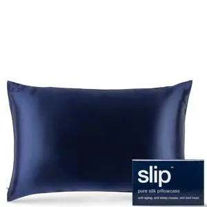 Slip Queen Silk Pillowcase Navy