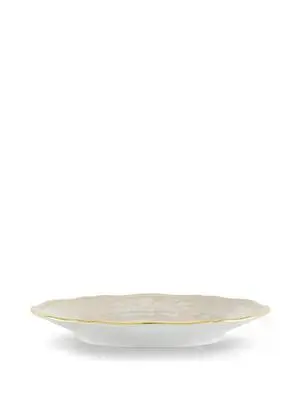 GINORI 1735 Oriente Scalloped-edge Plate - Neutrals