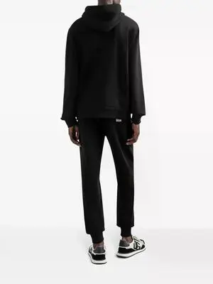 Dolce & Gabbana Logo-plaque Hoodie - Black