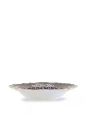 GINORI 1735 Oriente Floral-decorated Plate - Brown