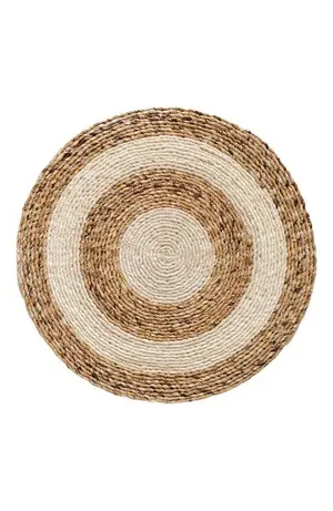 INDEGO AFRICA Natural Banana Leaf And Sisal Placemat