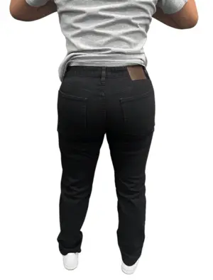 DAPPER BOI Slim-straight Premium Stretch Jeans - Black