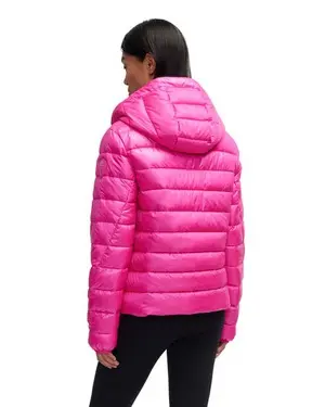 Pajar Kateri Light Weight Boxy Puffer - Pink Glo