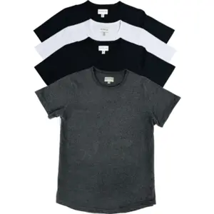 DAPPER BOI Drop-cut Crew Neck 4-pack 2.0 - Essential