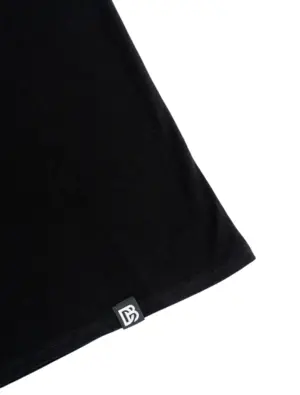 DAPPER BOI Essential Drop Shoulder Tee - Black