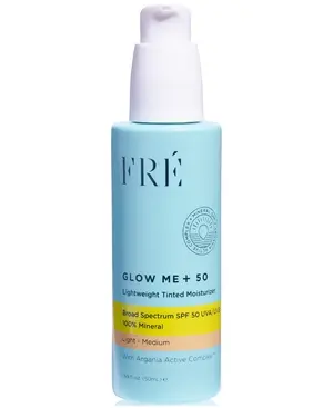 FRE Glow Me + 50 Lightweight Tinted Moisturizer Mineral Spf 50 Light - Medium