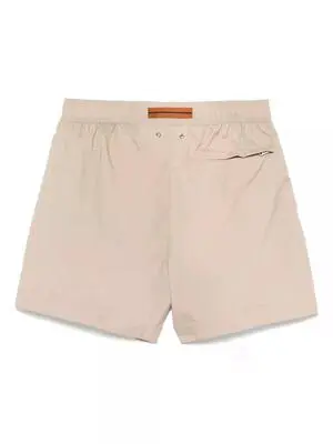 Zegna Drawstring Swim Shorts - Neutrals