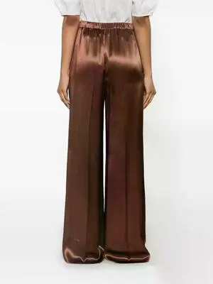THE NINA STUDIO Satin Palazzo Pants