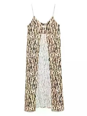 THE NINA STUDIO Animal-print Top