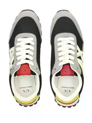 Armani Exchange Mesh-panelled Sneakers