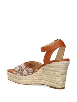 COACH® 70mm Wedge Espadrilles