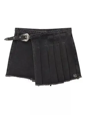 MUSIUM DIV. Pleated Skorts - Black